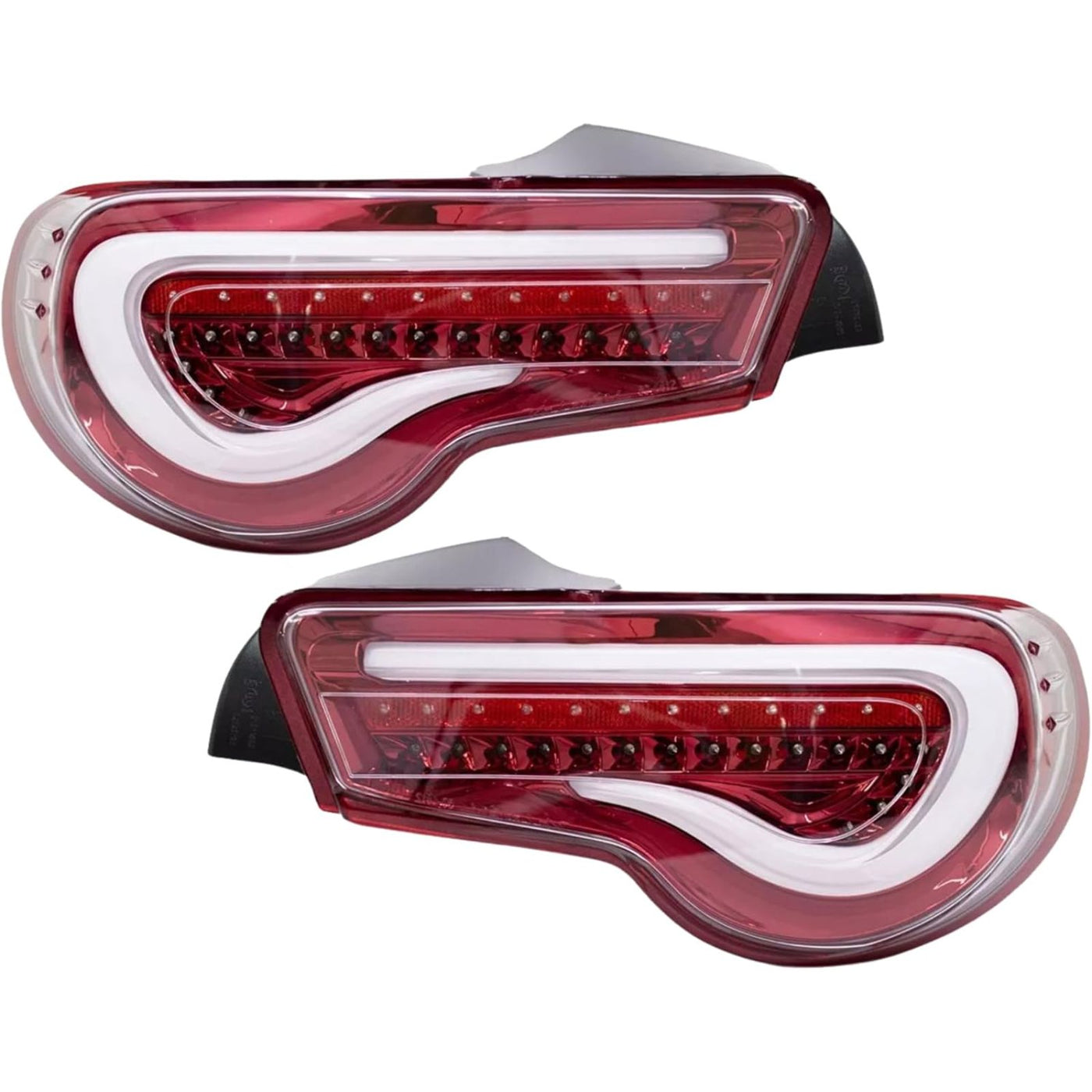 LED Sequential Tail Lights – Clear Lens / Red Housing (2012–2021 Scion ...