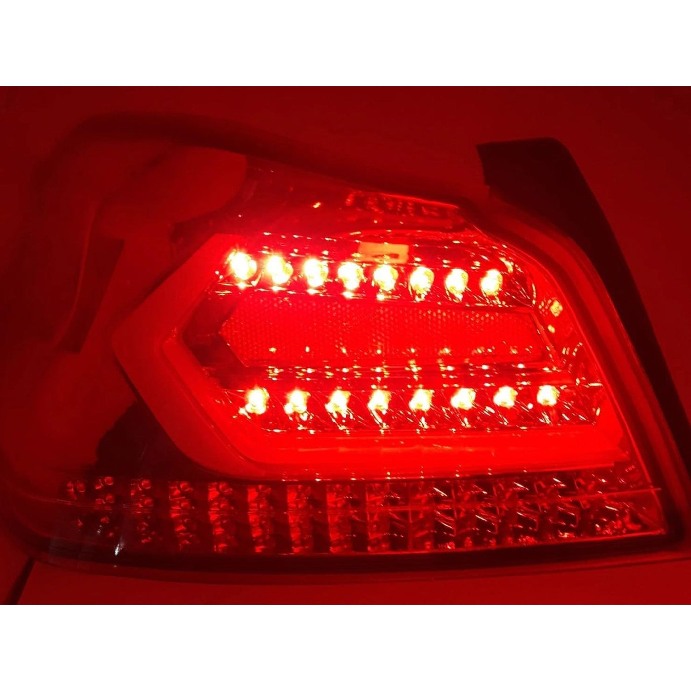LED Tail Lights with Sequential Indicator (Red/White) – For Subaru WRX ...