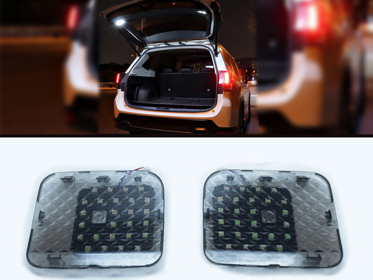Rear Trunk Boot LED White Tail Gate lights Lamps For 2019-Up Subaru Fo ...