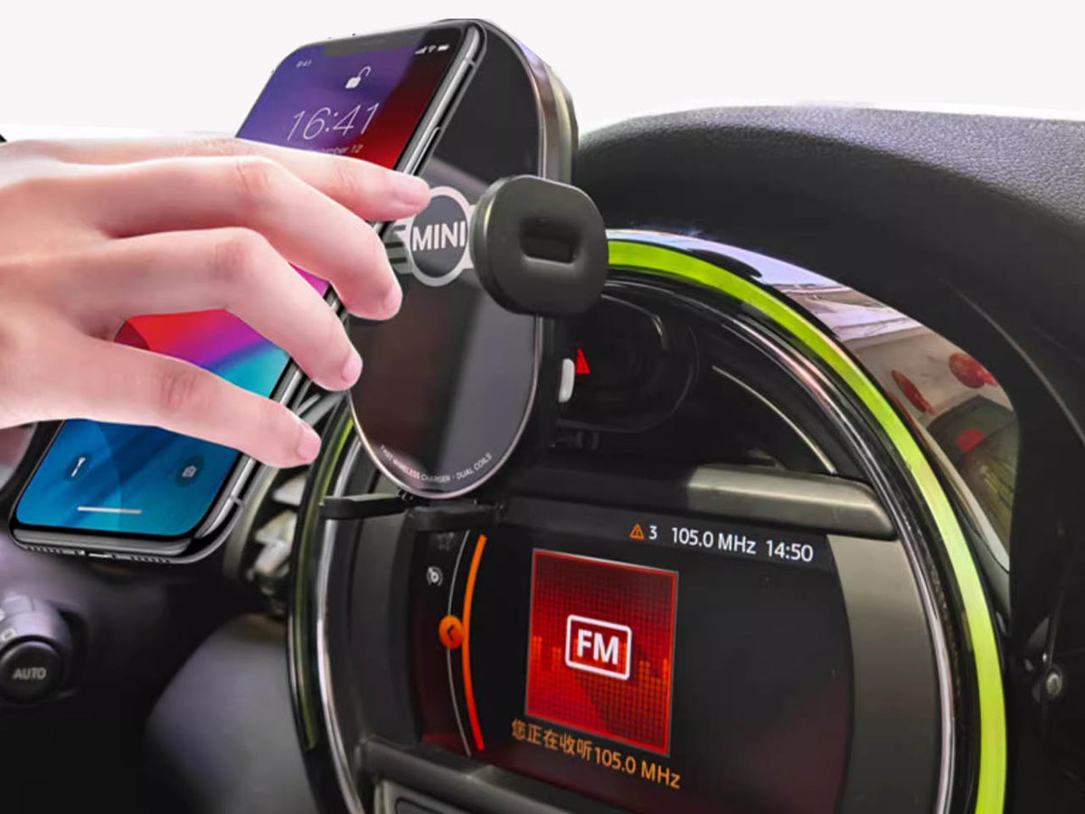 Smart Wireless Charger Phone Holder for Mini Cooper F55/F56/F57 ...