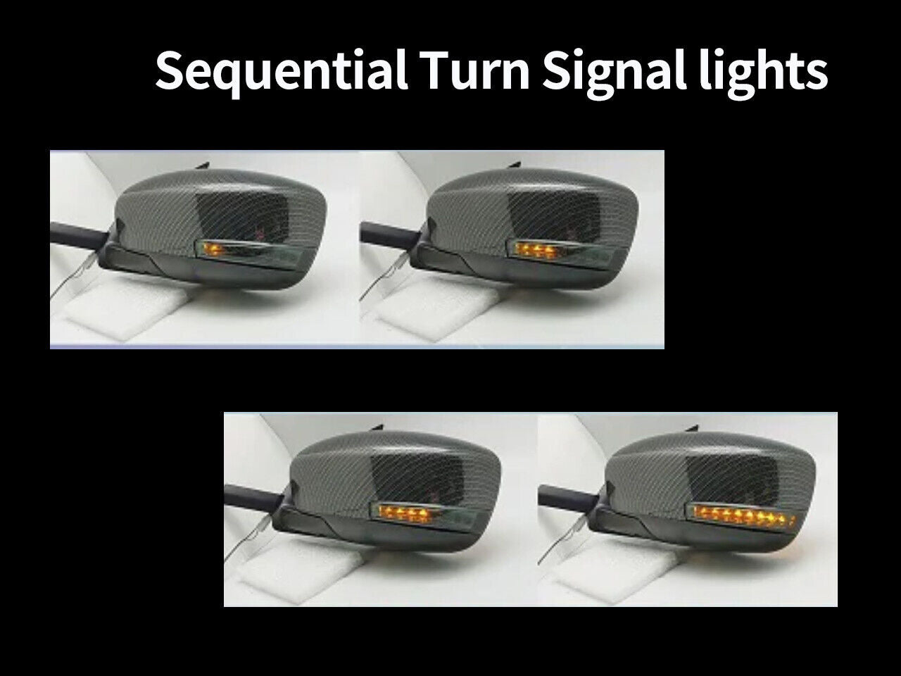 Dynamic LED Mirrors Turn Signal Light Side Markers For 2017+ Suzuki Sw ...