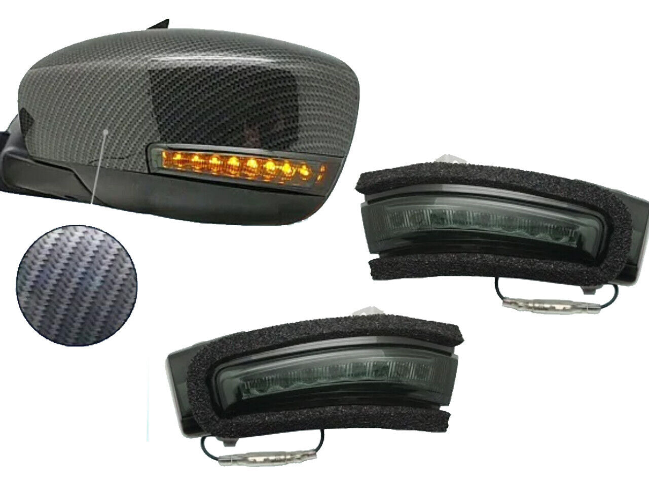 Dynamic LED Mirrors Turn Signal Light Side Markers For 2017+ Suzuki Sw ...