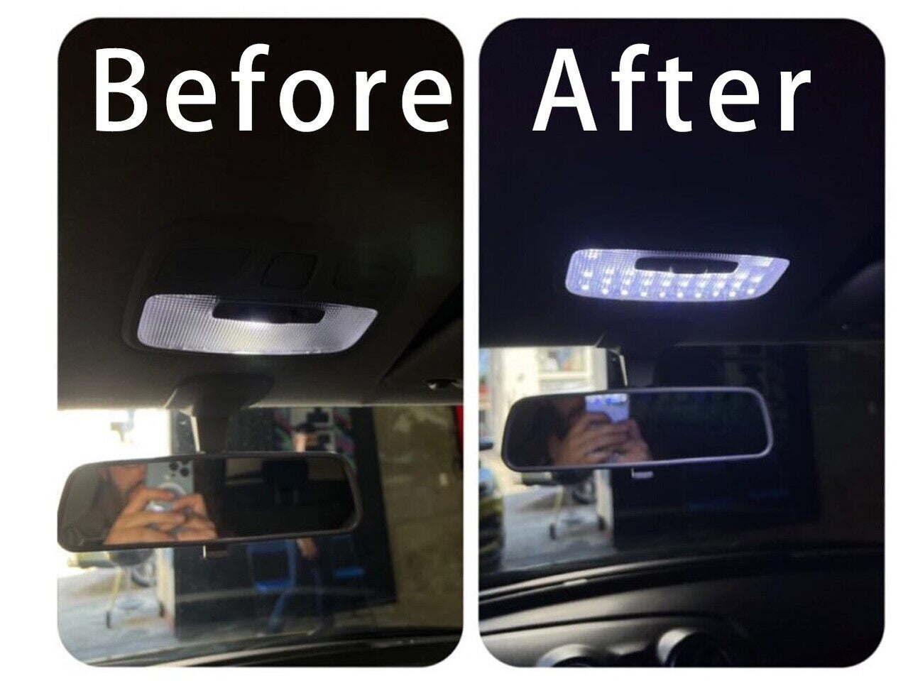 For SUZUKI Swift Sport Jimny ZC33S LED Interior Doom Light BRIGHT ROOM ...