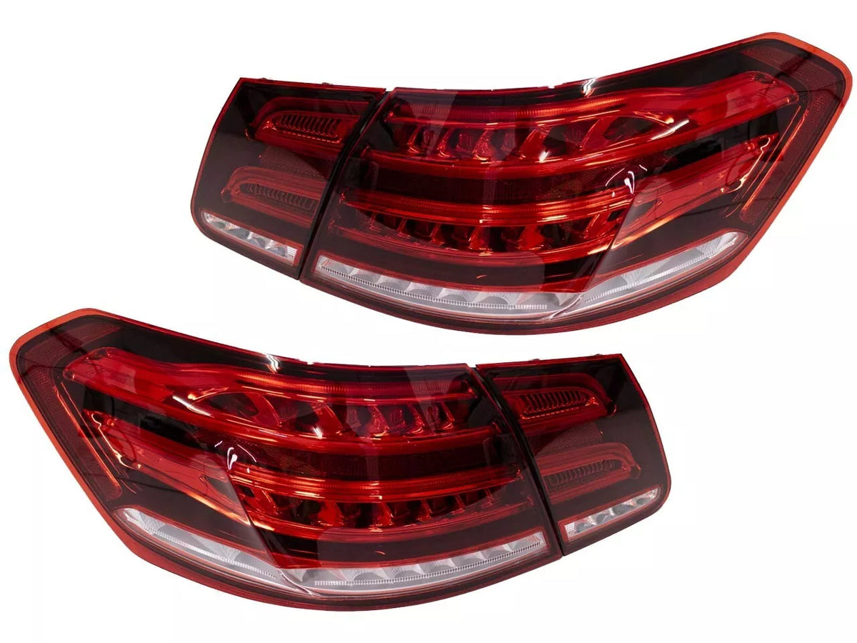 LED Rear Tail Lights For Mercedes Benz 2009-2013 Sedan W212 E200 E300 ...