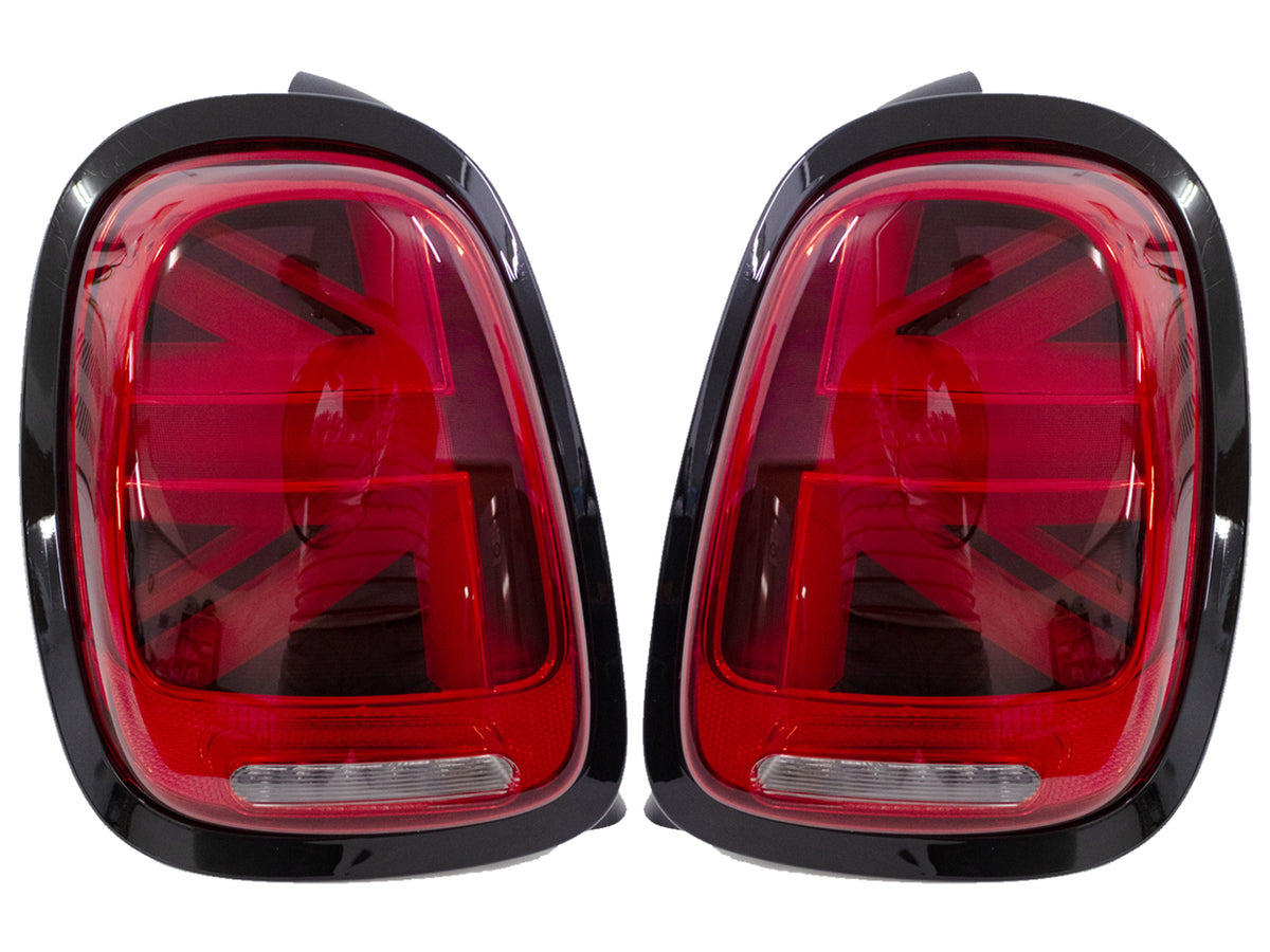 LED Tail Lights Red Lens For 2014-2020 Mini Cooper F55 F56 F57 Gen.3 U ...