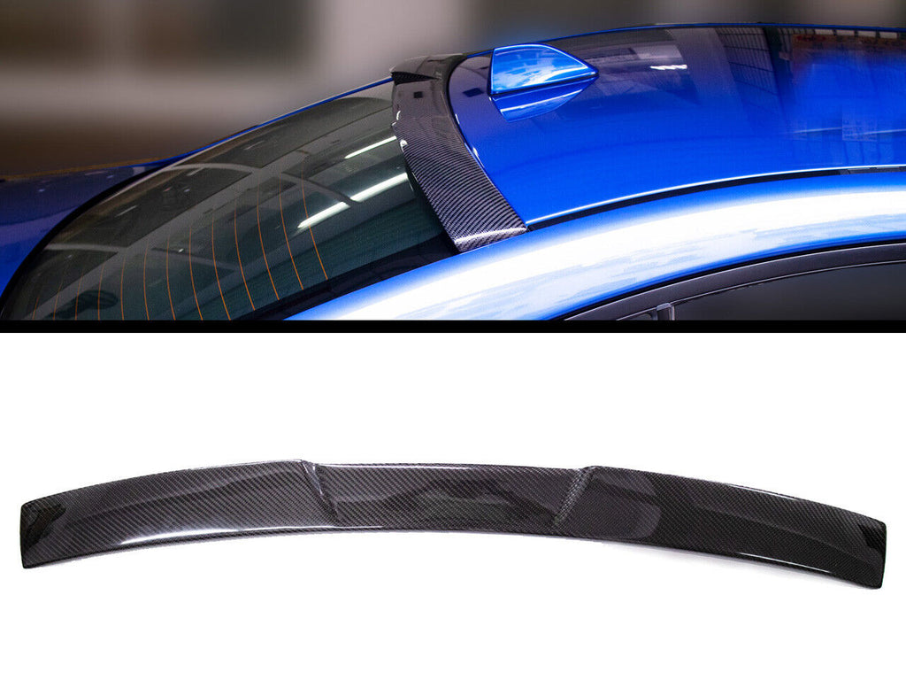 Rear Windshield Roof Spoiler Wing For 2015-2021 Subaru WRX STI - Carbo ...