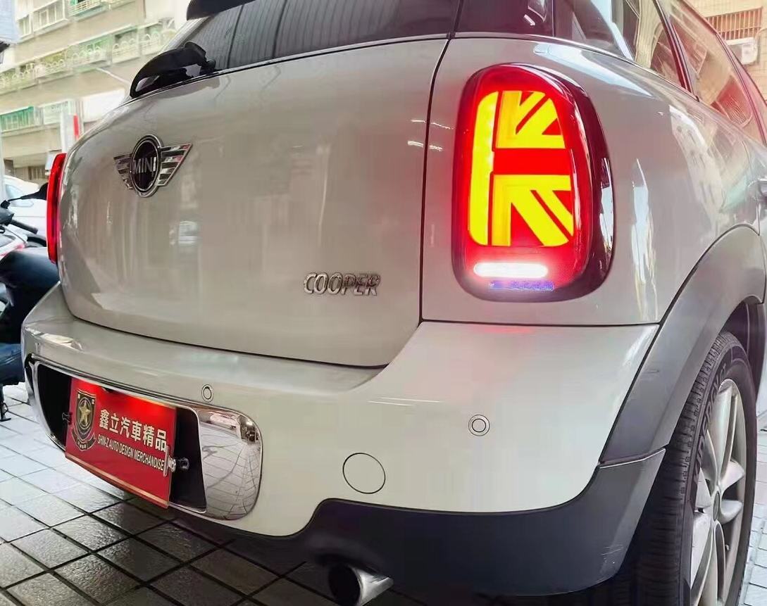 Jack Union LED Tail lights UK Flag For Mini Cooper Countryman R60 Mk1 ...