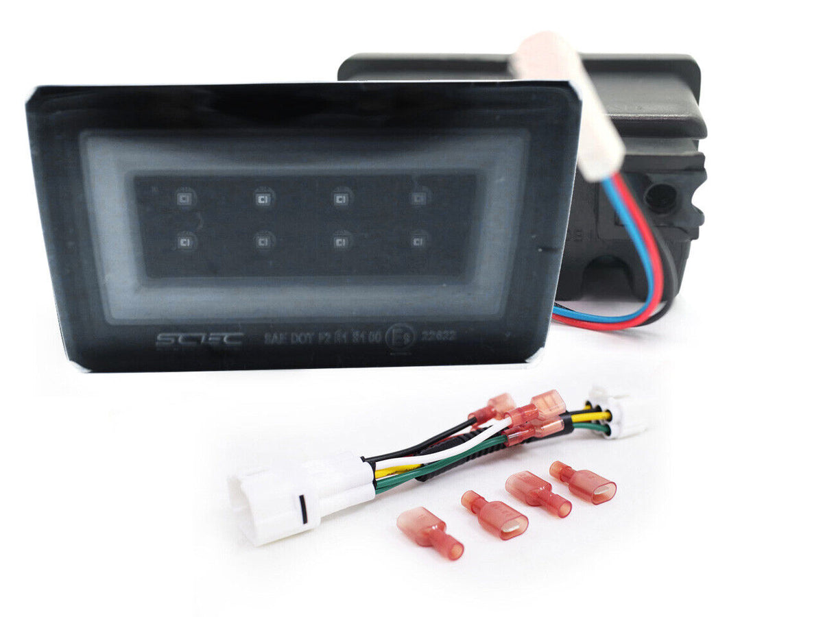 F1 LED Rear Fog Light Kit Plug and Play Brake Light Smoked For 2022+ S ...