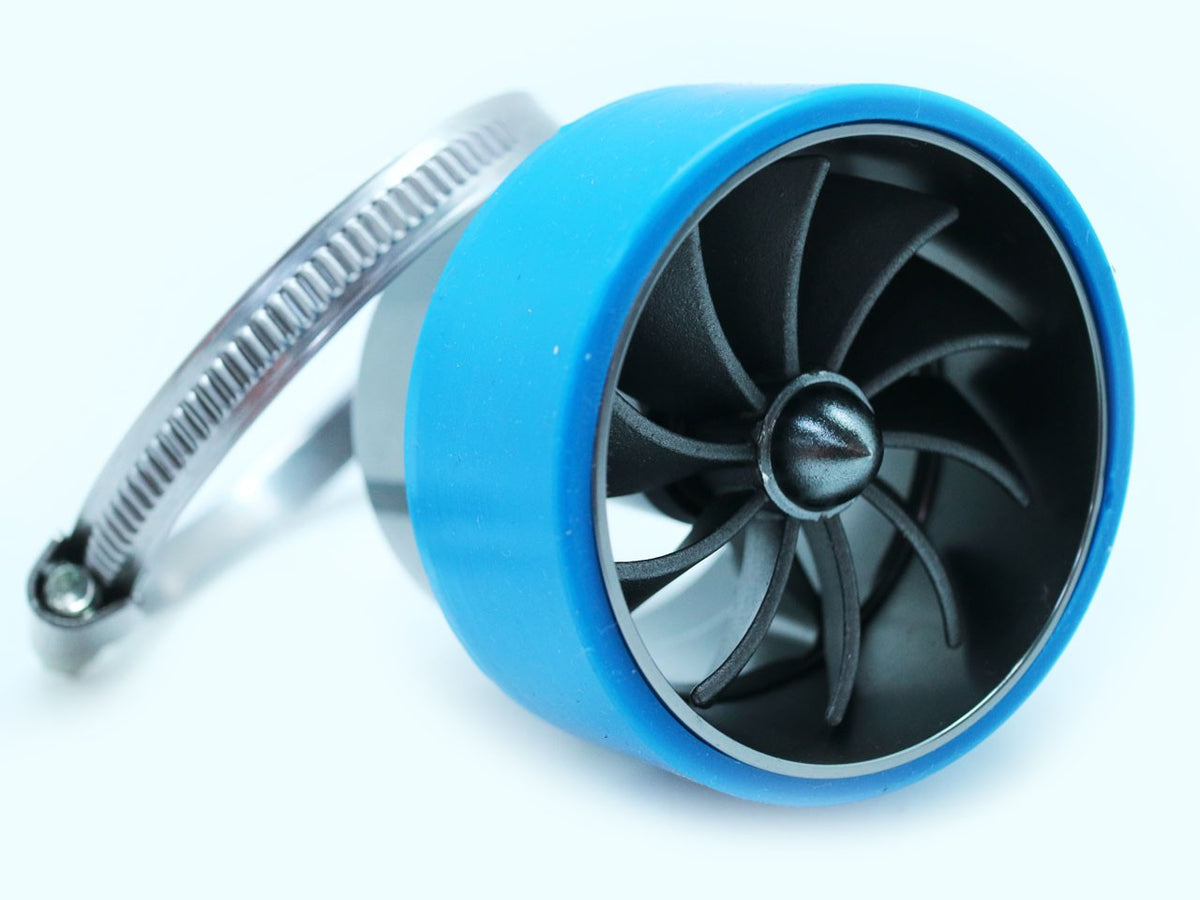 55MM SUPERCHARGER POWER AIR INTAKE TURBONATOR FAN TURBINE GAS FUEL ...